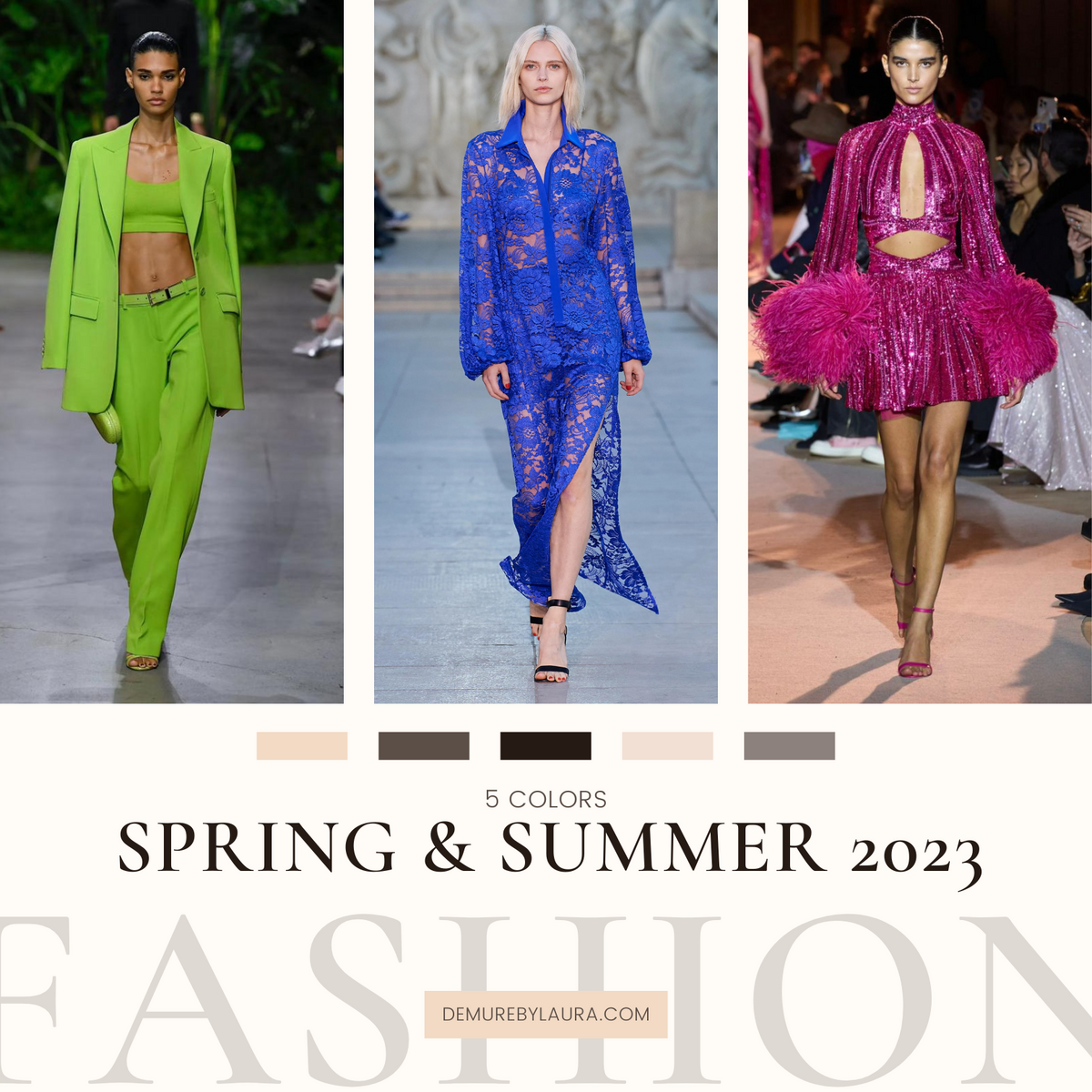 5 Colors Trending in Spring & Summer 2023 – Demure by Laura